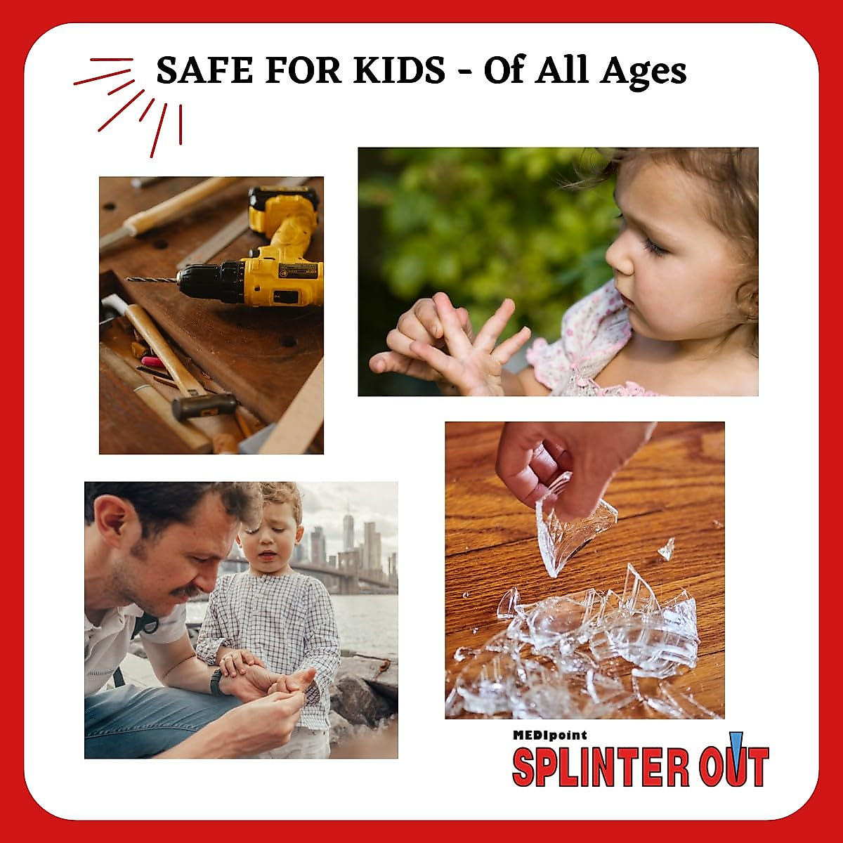 Medipoint Splinter Out Splinter Remover, 20 Count