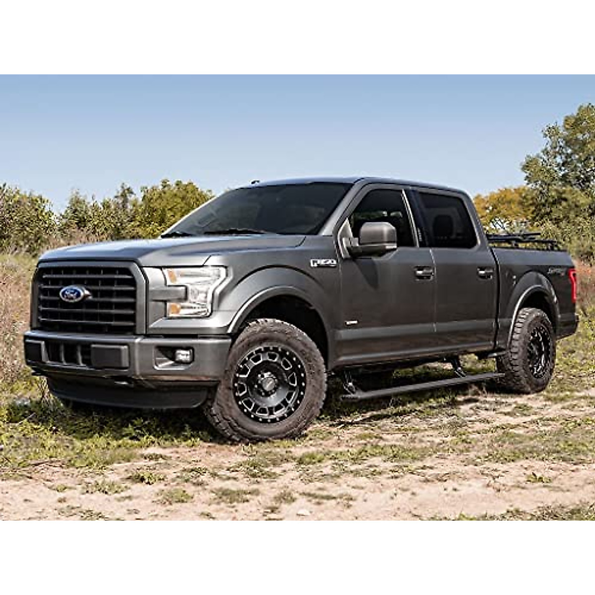 AMP Research PowerStep | 75154-01A-B | Fits 2015 - 2019 Chevrolet Silverado 2500 HD/3500 HD & GMC Sierra 2500 HD/3500 HD Extended Cab Double Cab/Crew Cab; & more (See Description)