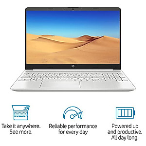 HP 15 Touchscreen Laptop, Intel Core i3-1115G4 Processor, Intel UHD Graphics, 15.6" HD Touchscreen Display, Online Meeting Ready, Fast Charge, HDMI, Windows 11 Home(16GB RAM | 1TB SSD)