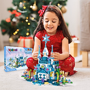 Girls Building Blocks Set Toy, 25-in-1 Princess Toys for Girls Age 6-8, 554PCS STEM Educational Construction Toys Set, Princess Castle Toys Gift for Girls Age 6-12 Years Old