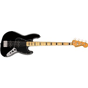 Squier Classic Vibe 70s Jazz Bass, Black, Maple Fingerboard