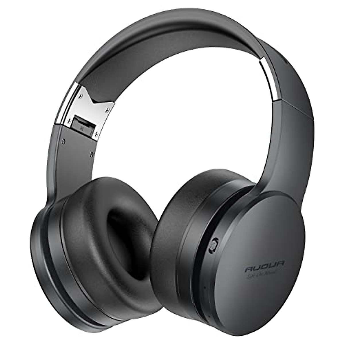 Active Noise Cancelling Headphones Wireless Bluetooth Over Ear Headphone Sound Canceling Headsets with Mic,35H Playtime,Deep Bass,Foldable for Home Work Office Travel,Cell Phone, Laptop,PC,TV,Blk