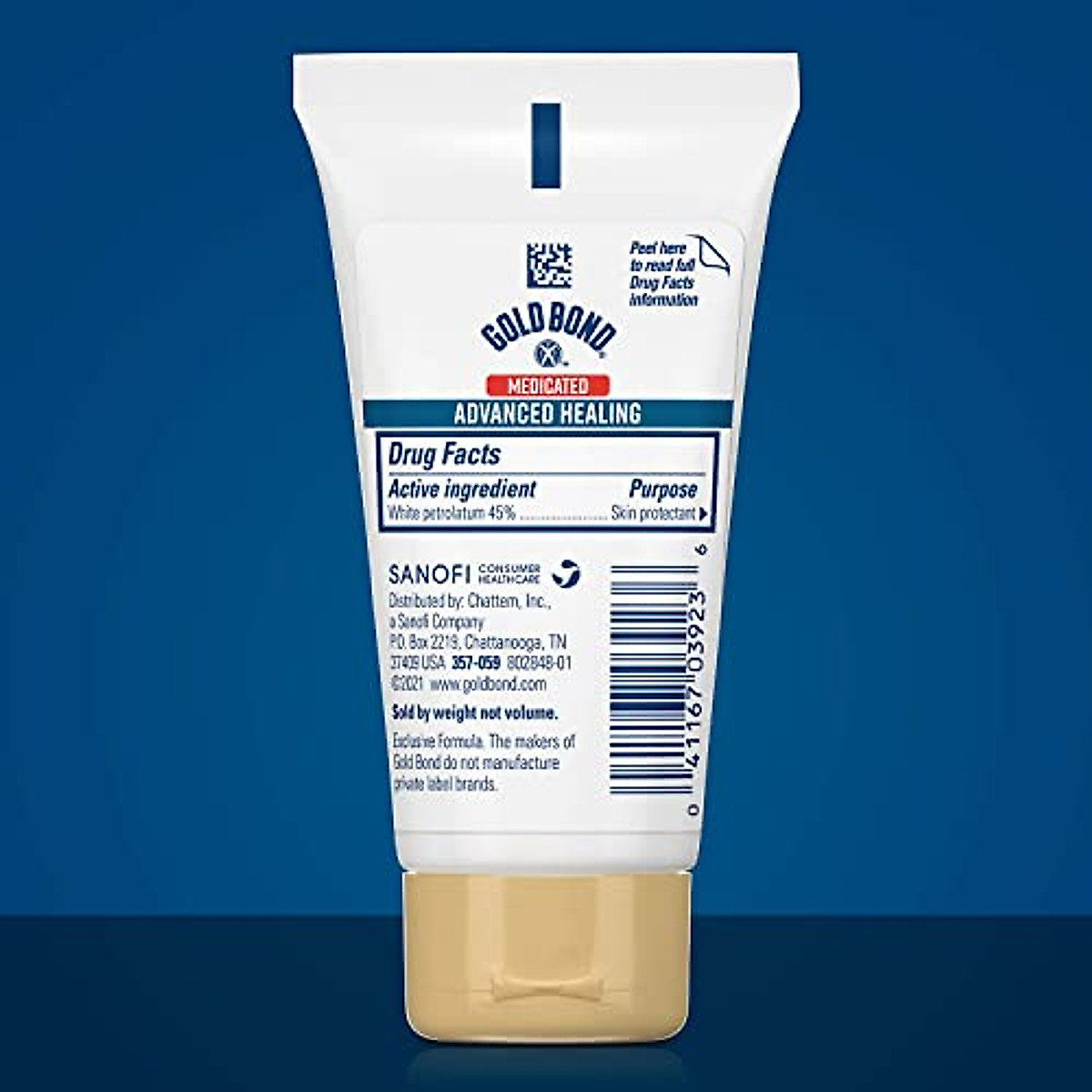 Gold Bond Medicated Advanced Healing Ointment, 1.75 oz., Hydrates & Protects Dry, Cracked Skin