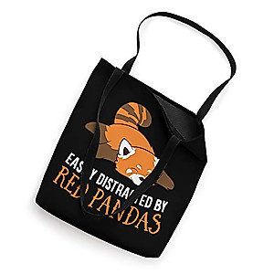 Red Panda Love Easily Distracted By Red Pandas Tote Bag