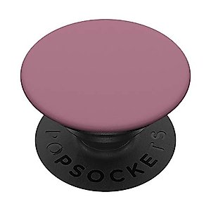 Light Mauve Color Solid Hue PopSockets Grip and Stand for Phones and Tablets