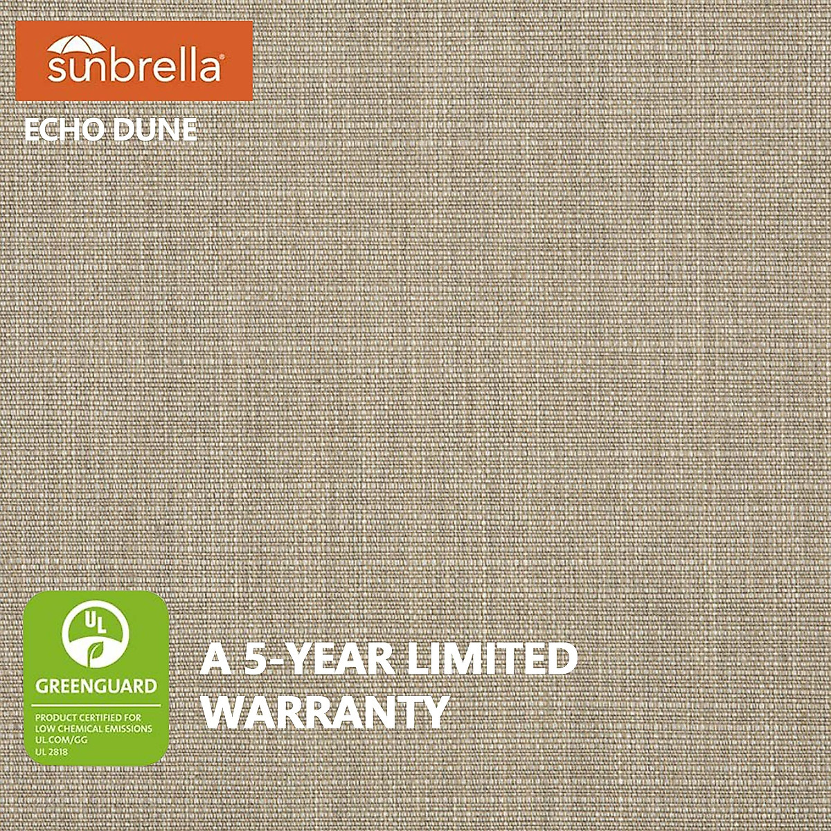 Ulax furniture Outdoor Club Chairs with Sunbrella Cushion Set of 2 - Ideal for Patio Conversations and Bistro Lounging