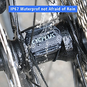 CYCPLUS Cycling Speed and Cadence Sensor Bluetooth & ANT+ Wireless Bike Cadence Sensor Speed IP67 Waterproof- C3 X 2