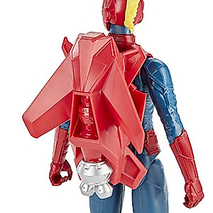 Avengers Marvel Titan Hero Series Blast Gear Captain Marvel Action Figure