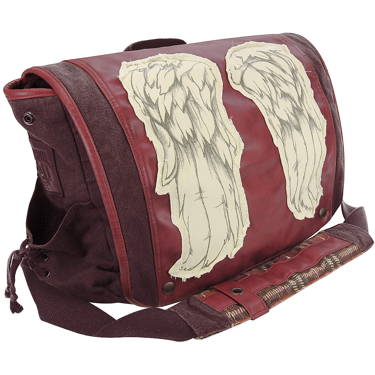 The Walking Dead - Daryl Wings Messenger Bag - Dead Red