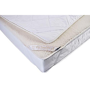 Mattress Topper Sheet Protector Underblanket Extra Thick Mattress pad Cover Woolmark Under Blanket (King 76" x 80" - 190 x 200 cm)