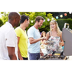 Criditpid Grill Replacement Parts for Dyna-Glo DGF510SBP, DGF493BNP, Grill Heat Plate Shields and Burner Tubes for Backyard Grill BY13-101-001-12, GBC1461W, BY15-101-001-02, BY14-101-001-02 Models.