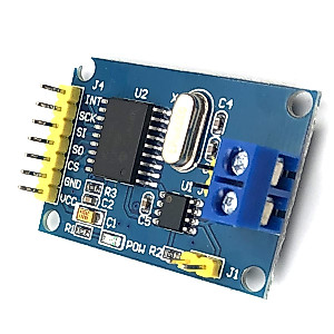 FainWan 2pcs MCP2515 CAN Bus Module TJA1050 Receiver SPI Module Compatible with Ard-uino AVR