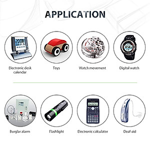 LiCB 20 Pack SR920SW 371 370 AG6 Battery 1.5V Button Cell Watch Batteries