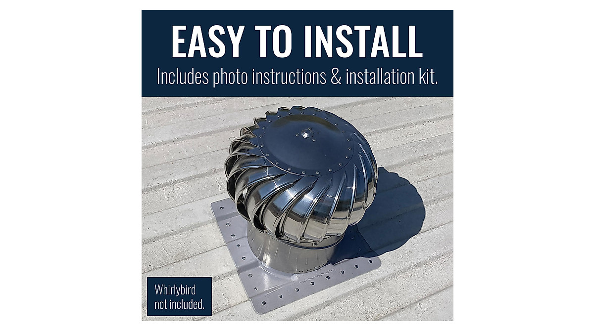 AdaptAIR Shipping Container Vent with 12-Inch Solar Vent Compatibility