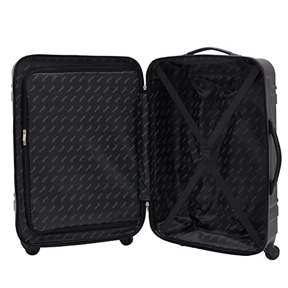 Wrangler Venture Luggage and Travel, Black, 7-Piece Set