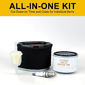 Panari GY20661 L110 Air Filter for John LT160 LX266 M145944 Lawn Mower Parts Kohler CV13S CV16S CV460 CV490 12 083 10-S 12 083 16 with Oil Filter Maintence Kit