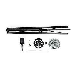 Camco Eaz-Lift Camper/RV 5th Wheel King Pin Tripod Stabilizer | Features Adjustable Height from 38.5" to 50" & 5,000 lb Certified Load Capacity | Folds for Easy RV Storage and Organization (48855)