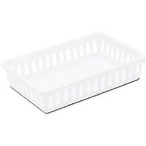 Sterilite Small Plastic Storage Basket (Pack of 2)