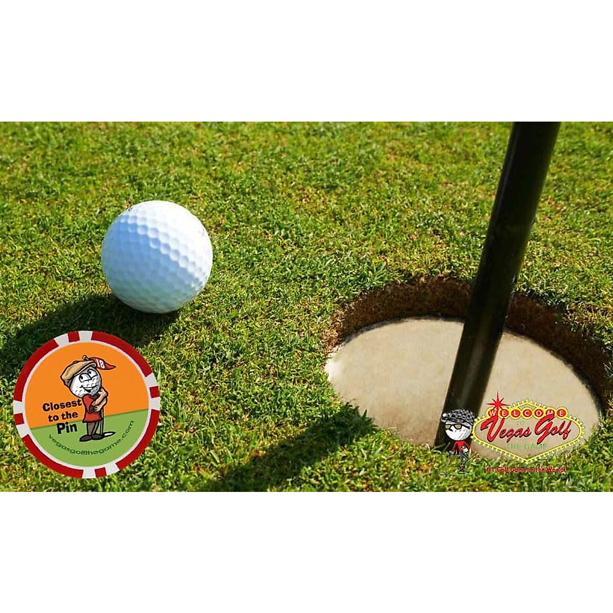 Vegas Golf High Roller Edition with 15-Chips! Now Includes a Free Beer Chip