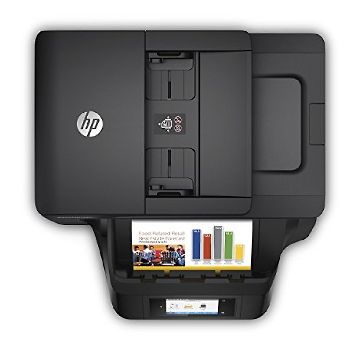 HP OfficeJet Pro 8715 All-in-One All-in-One Touch Screen Bluetooth Wireless Black Printer