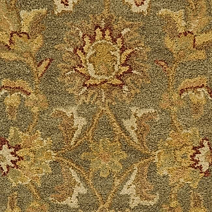 SAFAVIEH Antiquity Collection Area Rug - 8'3" x 11', Green & Gold, Handmade Traditional Oriental Wool, Ideal for High Traffic Areas in Living Room, Bedroom (AT313A)