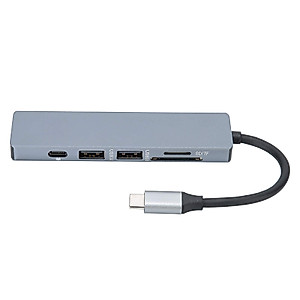 Type‑C Docking Station Adapter Intelligent Easy Docking Station Adapter Hub Adapter for Travel Home