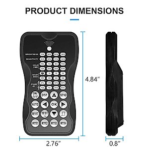 RC-100 Sensor Remote Control Programmer for LED Linear High Bay and UFO High Bay Light，360° Microwave Sensor