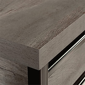 Sauder Manhattan Gate Engineered Wood Computer Desk in Mystic Oak