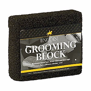 LINCOLN block Horse Grooming Block - black, one size