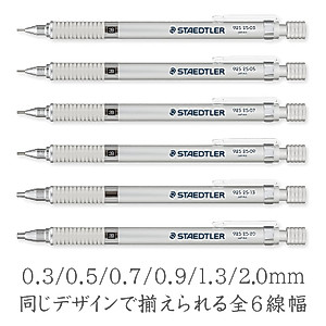 Staedtler Mechanical Pencil Silver Series, 1.3mm (925 25-13)