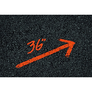 Rust-Oleum Industrial Choice 1868838-12PK Inverted Water-Based Marking Spray Paint, 17 Oz, Safety Purple, 12 Pack