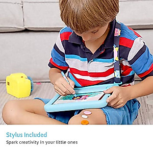 Dragon Touch KidzPad Y88X 10 Kids Tablets, 32GB, 10 inch Android Tablet, Tablet for Children, Parent Control, Preinstalled Kidoz with Shockproof Case, Straps and Stylus, 5G WiFi