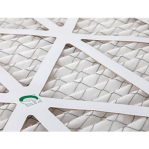 Glasfloss 20x25x2 MERV 10 Pleated 2" Inch AC Furnace Air Filters Quantity 2. Actual Size: 19-1/2 x 24-1/2 x 1-3/4