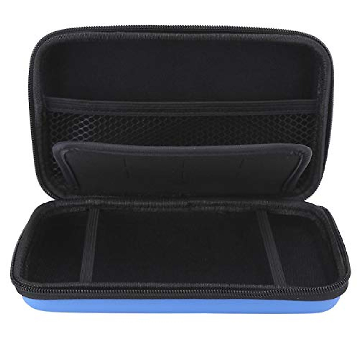 Mxzzand Scratch‑Resistant Flannel Storage Bag 2Pcs for Game Console(Blue)