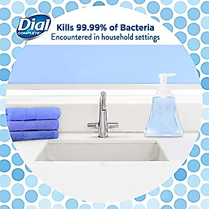 Dial Complete Anti-Bacterial Advanced Hydration Foaming Hand Wash, Spring Water, 45 fl oz (3-15 fl oz bottles)