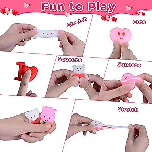 36 Packs Easter Egg Fillers Squishy Toys for Kids, Easter Party Favor Supplies, Stress Relief Squeeze Toys for Kids, Easter Gifts