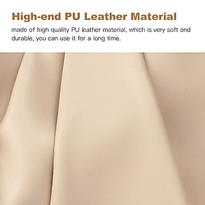 Classic Shoulder Bags for Women Cute Hobo Tote Mini Leather Handbag Clutch Purse Lightweight (Apricot)