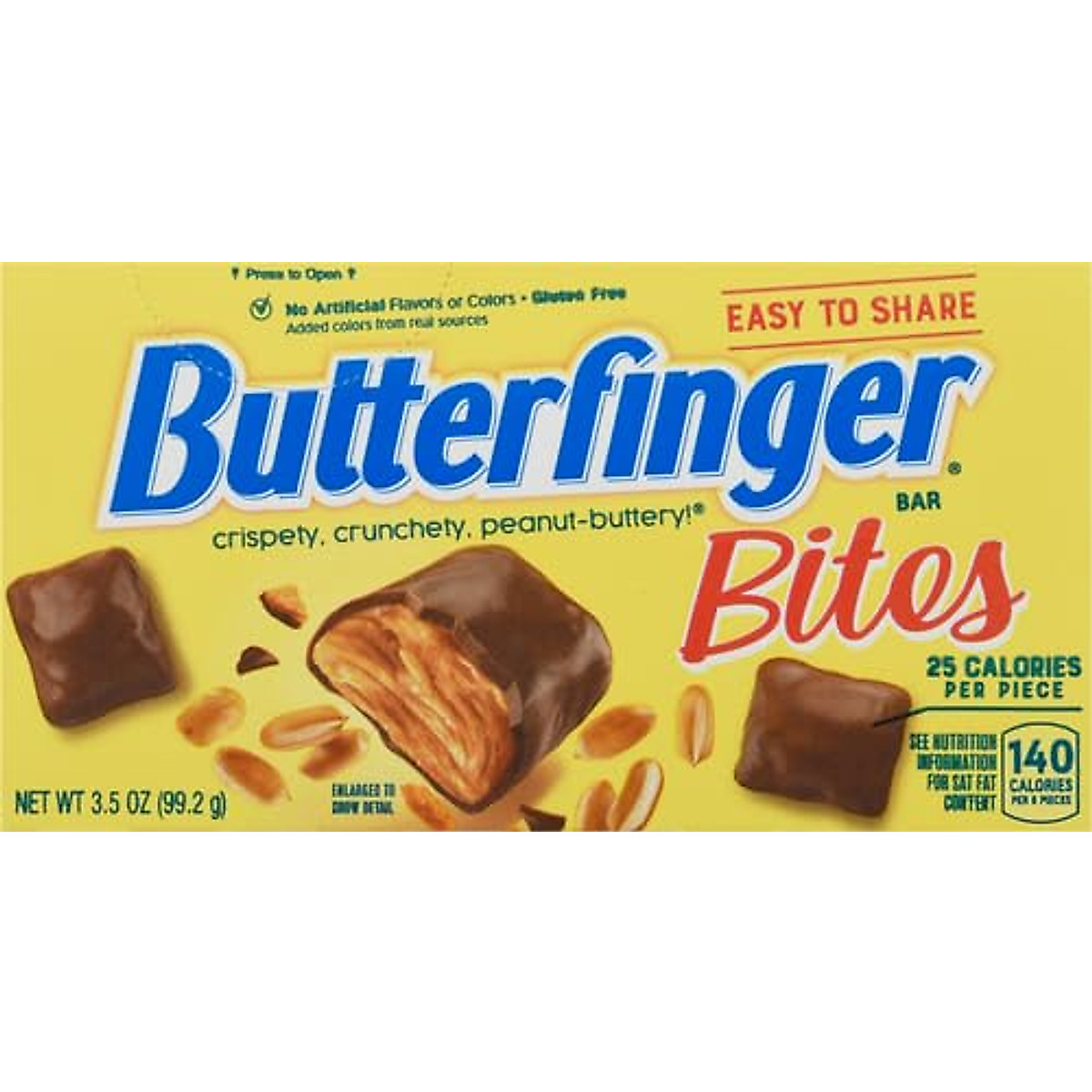 Butterfinger Bites Chocolate Bite-Sized Peanut Butter Candy, 3.5 Ounce