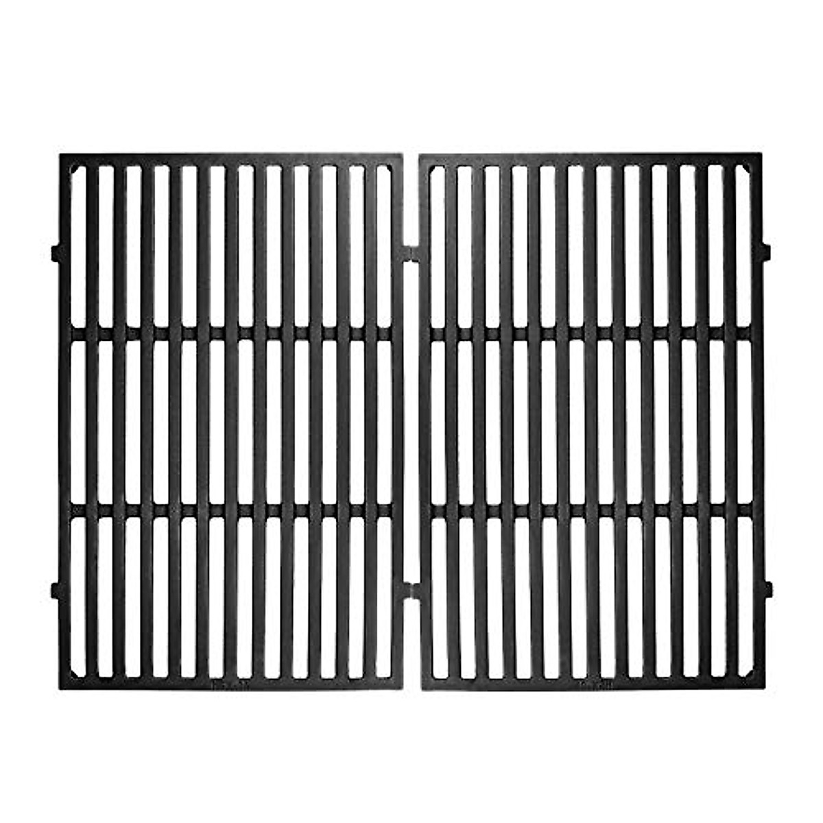 Hisencn 7638 7639 Cast Iron Grates, 7636 Flavorizer Bars and 69787 Burner Tube for Weber Spirit I & II 300 Series, Grill Repair Part Kit for Spirit E310 S310 E320 S320 E330 S330