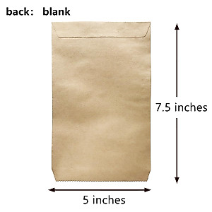 MAGJUCHE Babies Are Sweet Baby Shower Party Favor Bags, 50-Pack Kraft Treat Cookie Donut Bags