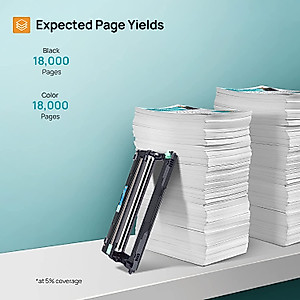 KEENKLE DR223CL DR223 DR-223 Compatible Drum Unit Replacement for Brother DR223CL DR223 DR-223 use with MFC-L3770CDW MFC-L3750CDW HL-L3230CDW HL-L3290CDW HL-L3210CW MFC-L3710CW (4 Pack)