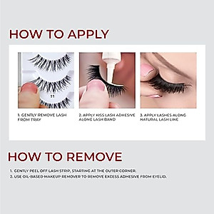 KISS So Wispy Curated Collection of Bestselling False Eyelash Styles Multipack, Volume & Curl, Lash Extensions Look, Signature Wispy Effect, Cruelty Free, Reusable, Contact Lens Friendly, 5-Pair