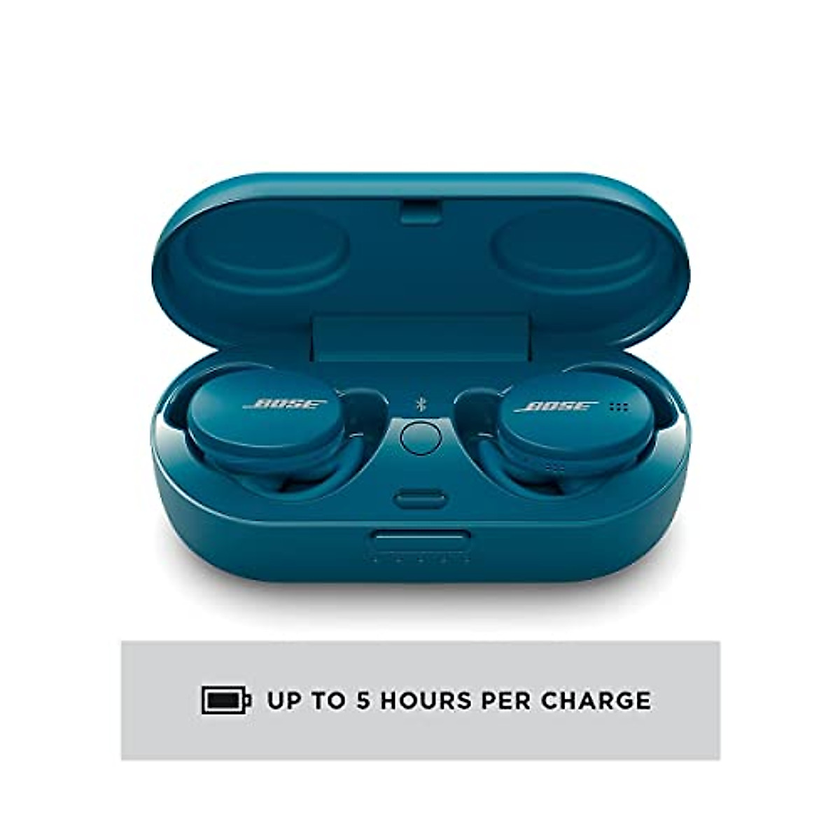 Bose Sport Earbuds - True Wireless Earphones - Bluetooth In Ear Headphones for Workouts and Running, Baltic Blue
