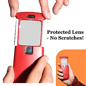 EasY Magnifier Small Pocket Magnifying Glass 3X with LED Light for Reading; Lighted Hand Held Coin Loupe; Mini Magnify Lens; Gifts for Seniors