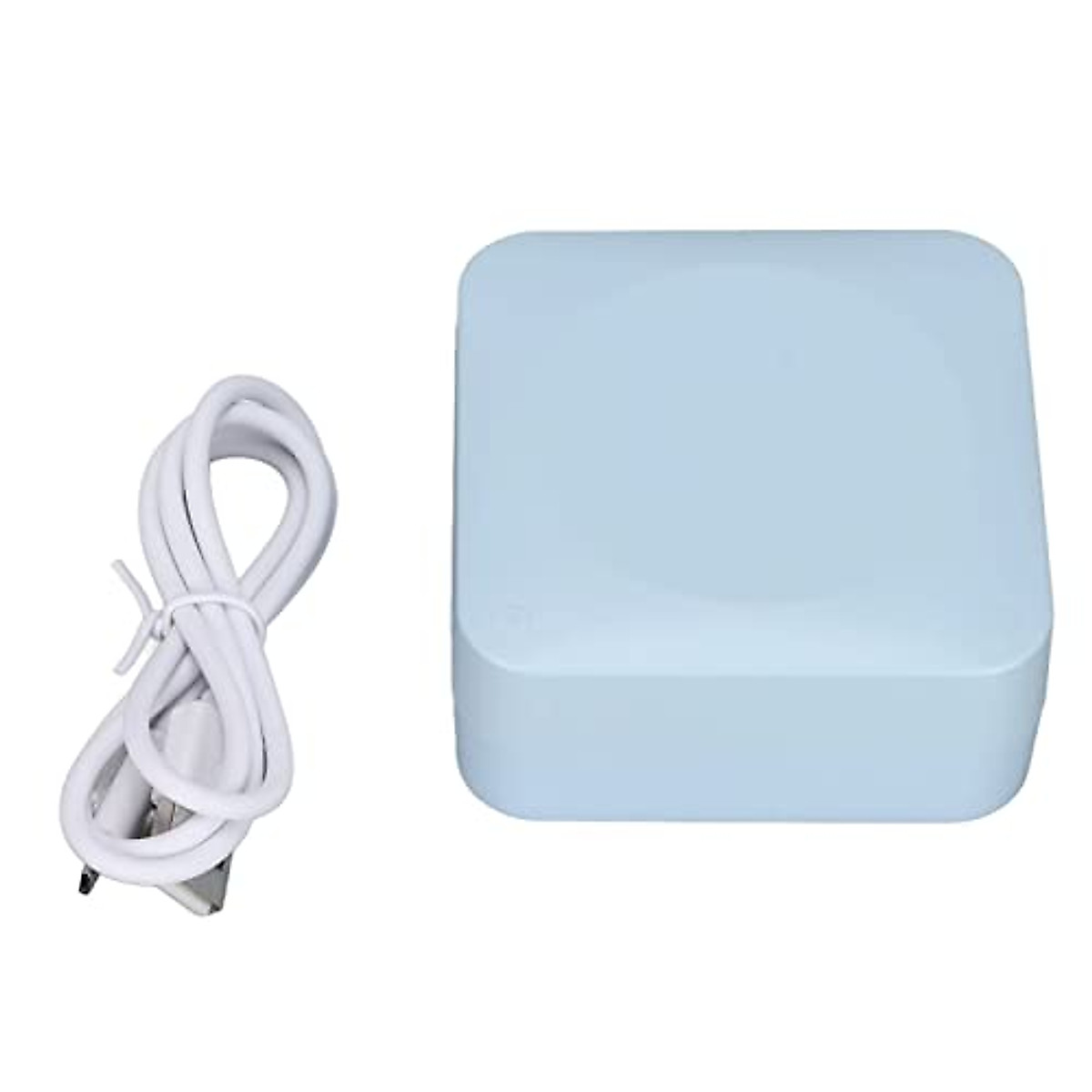 Cuifati Mini Pocket Printer, 200DPI Portable Bluetooth Thermal Printer, Inkless Handheld Photo Printer Ergonomic Design Rechargeable Battery Safe Stable, Great Gift for Kids, Girls(Blue)