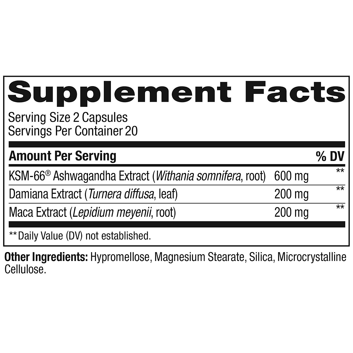 OLLY Lovin Libido Capsules, Boost Desire With Ashwagandha, Maca & Damiana, Vegetarian, Supplement for Women, 20 Day Supply - 40 Count