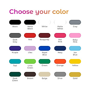 Multiple Font Custom Name & Initial Nursery Wall Decal - Mural Wall Decal Sticker for Home Children's Bedroom - Car & Laptop