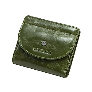 Contacts Men's Coin Pouch, Green1, One Size
