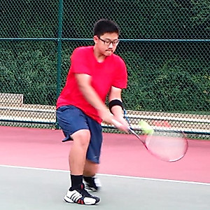 Tennis Swing Wrist Training Aid for Forehands, Backhands, Volleys and Serves - PermaWrist