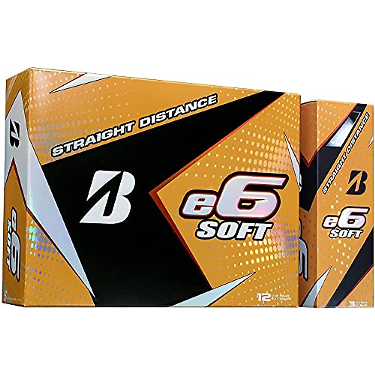 BRIDGESTONE 2021 e6 Golf Balls (One Dozen), White